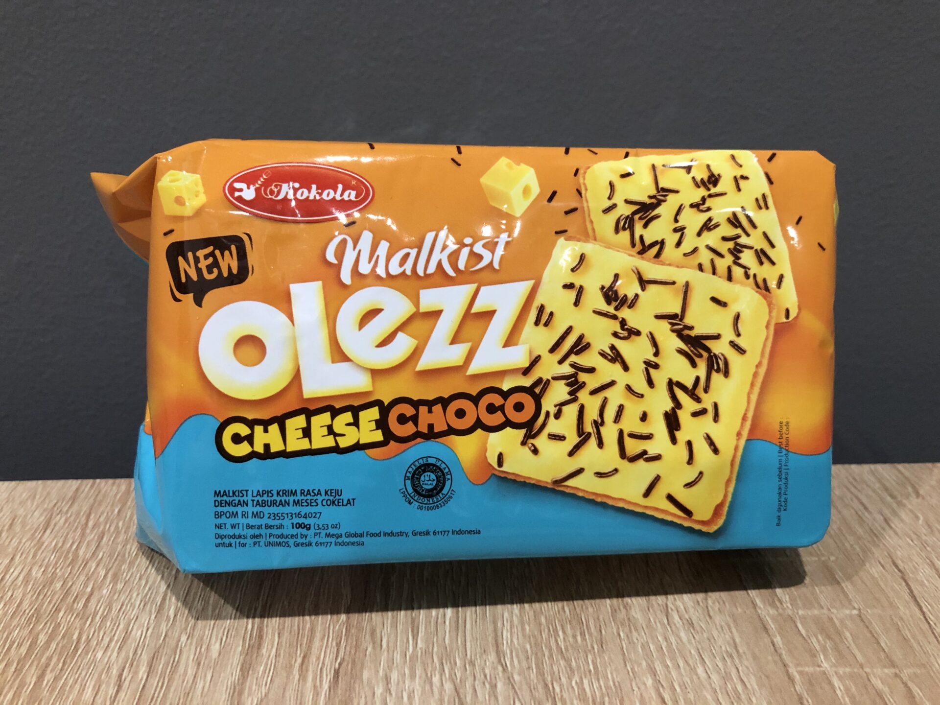 この見た目よw「kokola malkist OLeZZ CHEESE CHOCO」
